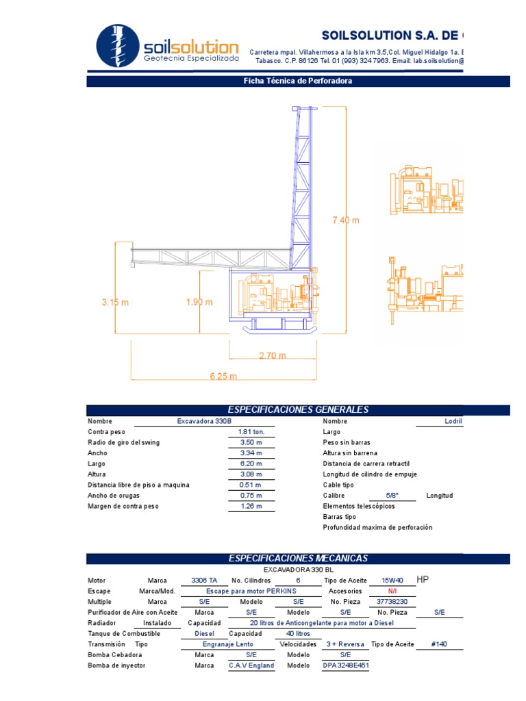 Formato Fichas Técnicas. LY38. LY34B. ACKER | PDF | Motor de combustión ...