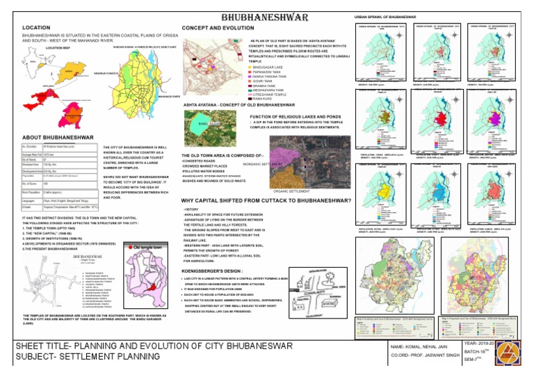 Bhubaneswar Planning | PDF | Urbanization | Urban Planning