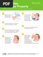 CROMSOL Eye Drops Solution 2 Sodium Cromoglicate PIL | PDF | Medicine ...