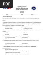 Grade 10 Science 3rd Quarter Exam | PDF | Messenger Rna | Ribosome