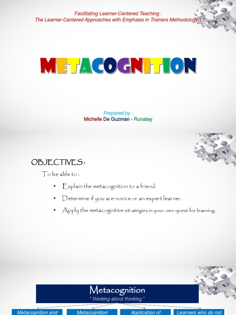 Facilitating Learner-Centered Teaching: The Learner-Centered Approaches With Emphasis in ...