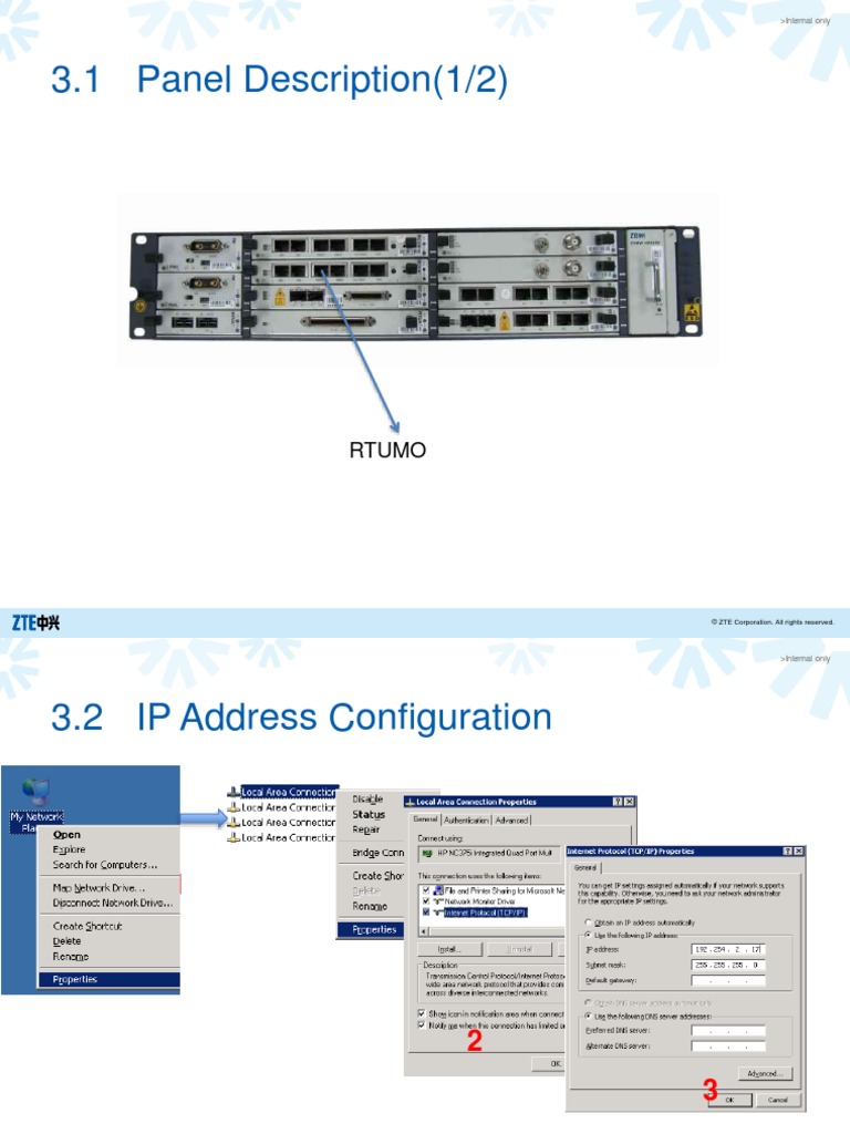 Zte nr8250 | PDF | Ip Address | Login