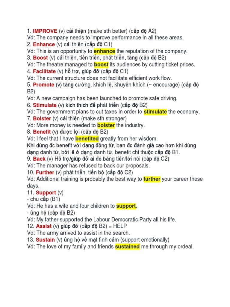 Toeic Speaking Writing Vocabulary | PDF