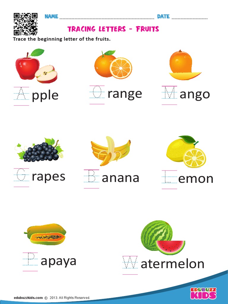 Fruits PDF | PDF