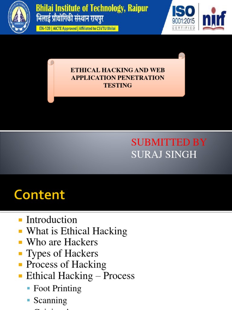 Ethical Hacking Notes | PDF | Computers | Technology & Engineering