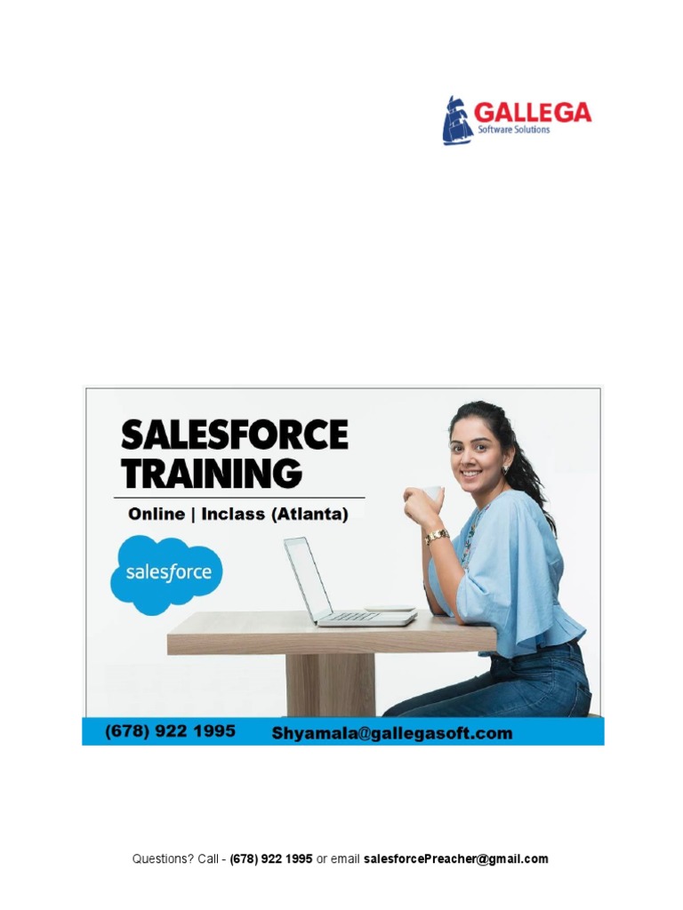 Salesforce Admin Training | PDF | Salesforce.Com | Computing