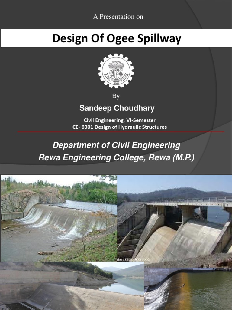 Classification of Ogee Spillway | PDF | Spillway | Slope