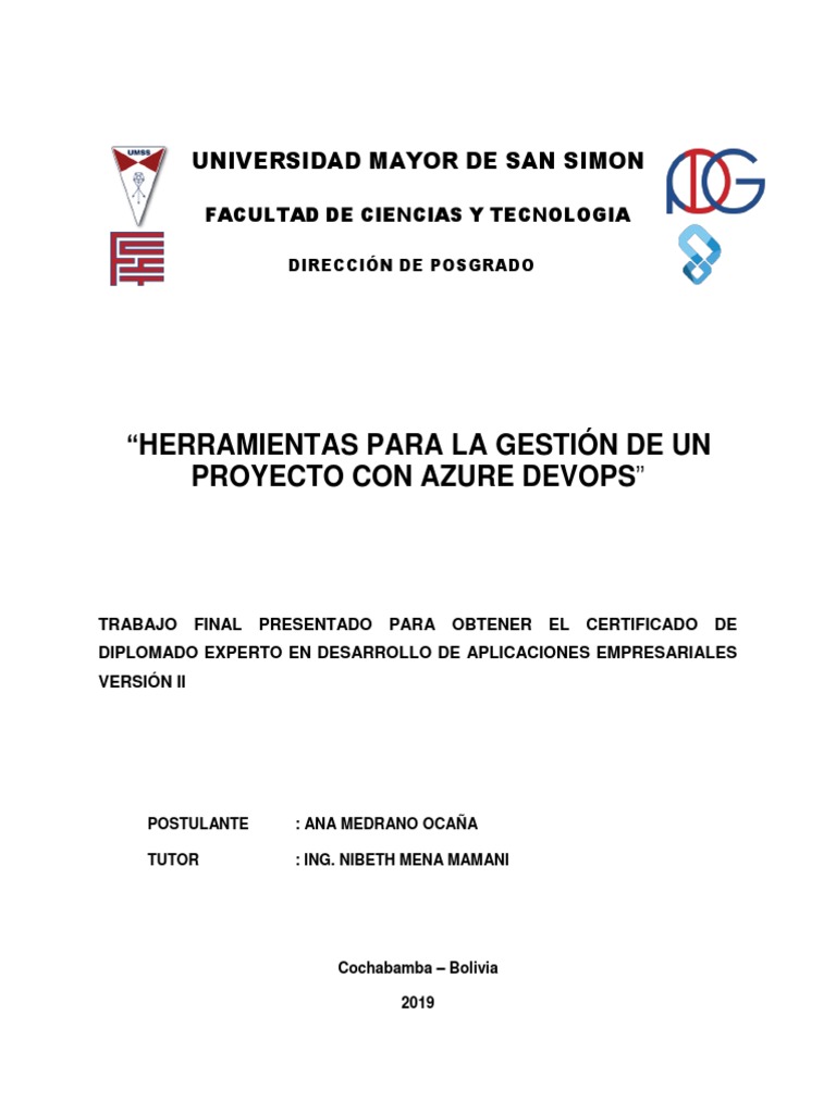 Herramientas para La Gestion de Un Proyecto Con Azure Devops | PDF | Control de versiones | Software