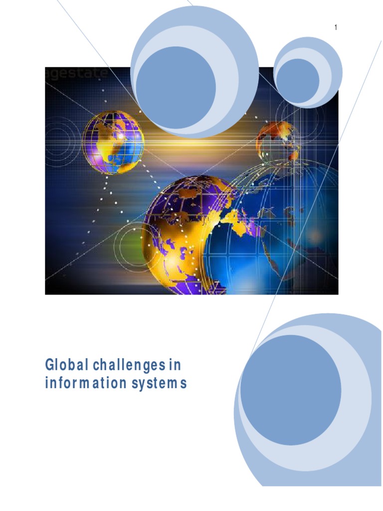 Global Challenges in Information Systems | PDF | Credit Card ...