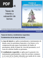 Tema 6 Tasa de Interes y Valuacion de Bonos | PDF | Bonos corporativos | Interés