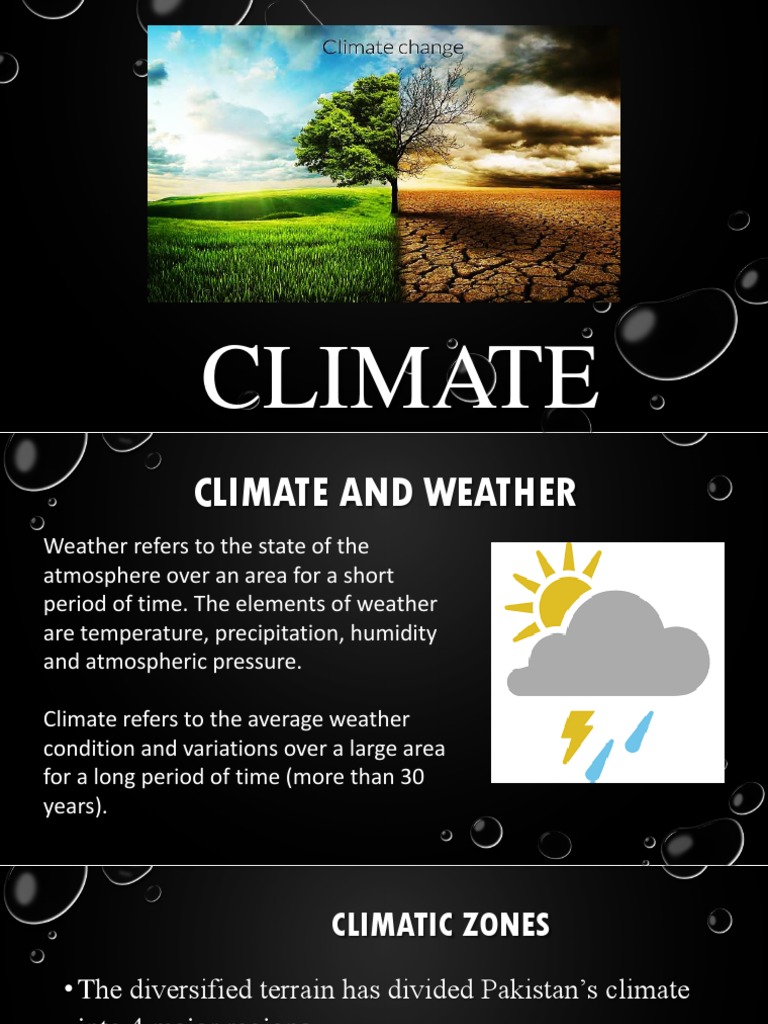 Climate of Pakistan | PDF | Monsoon | Climate