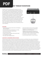 Biamp Data Sheet Tesiraforte x1600 Feb22 | PDF | Usb | Digital Signal ...
