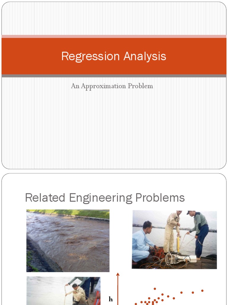 Regression Analysis: An Approximation Problem | PDF | Errors And Residuals | Mathematics Of ...
