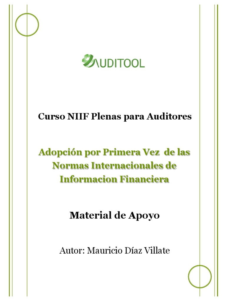 Niif Plenas | PDF | normas internacionales de INFORMACION FINANCIERA ...