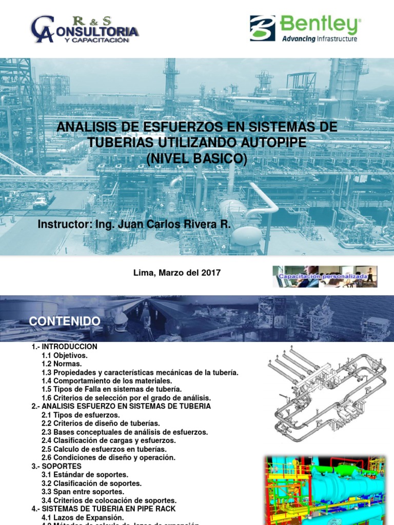Presentacion Curso Autopipe Basico PDF | PDF