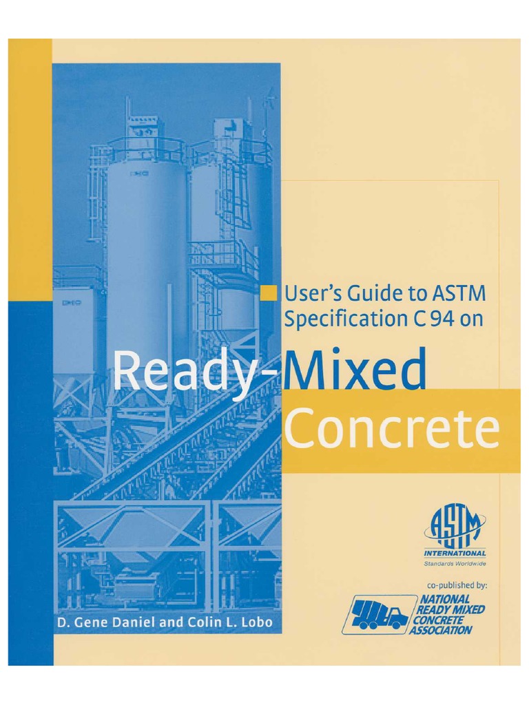 Ready Mixed Concrete | PDF | Specification (Technical Standard ...