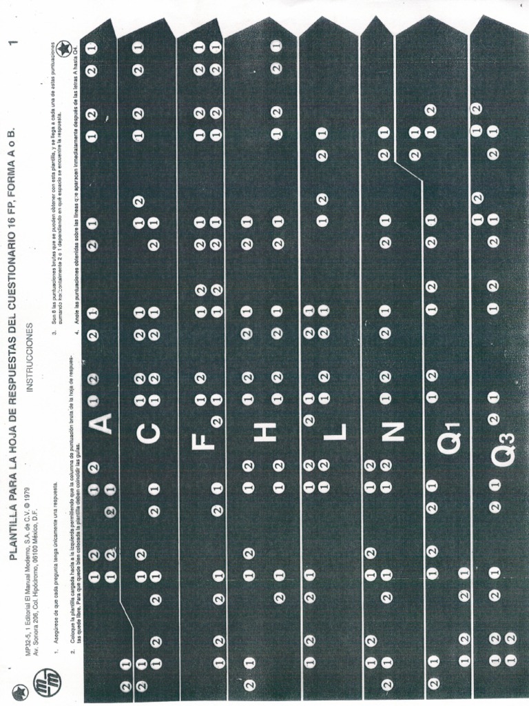 Plantillas 16 FP | PDF