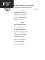 Letra Del Himno Al Colegio | PDF