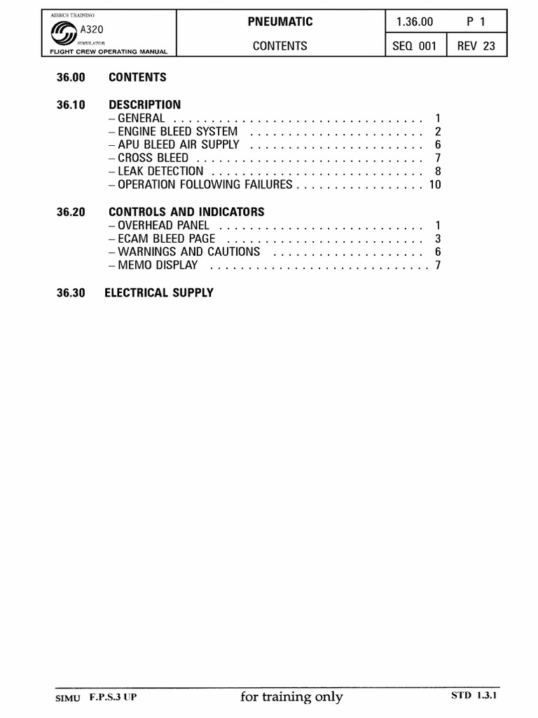 A320 Pneumatic | PDF