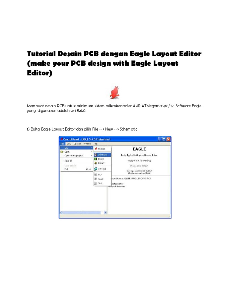 MENGEMBANGKAN LIBRARY KOMPONEN UNTUK EAGLE LAYOUT EDITOR | PDF