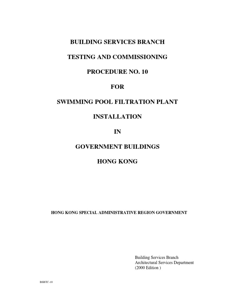 Swimming Pool | PDF | Pump | Filtration