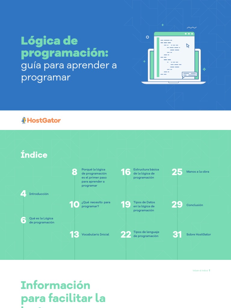 Guía de Lógica de Programación | PDF | Lenguaje de programación ...