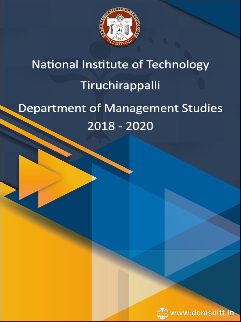 NITT MBA Placement Brochure 2020 | PDF | Analytics | Marketing