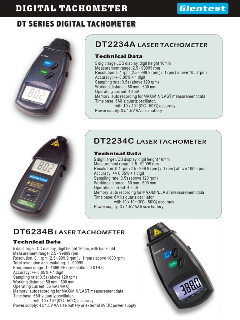 Tachometer | PDF | Backlight | Power Supply