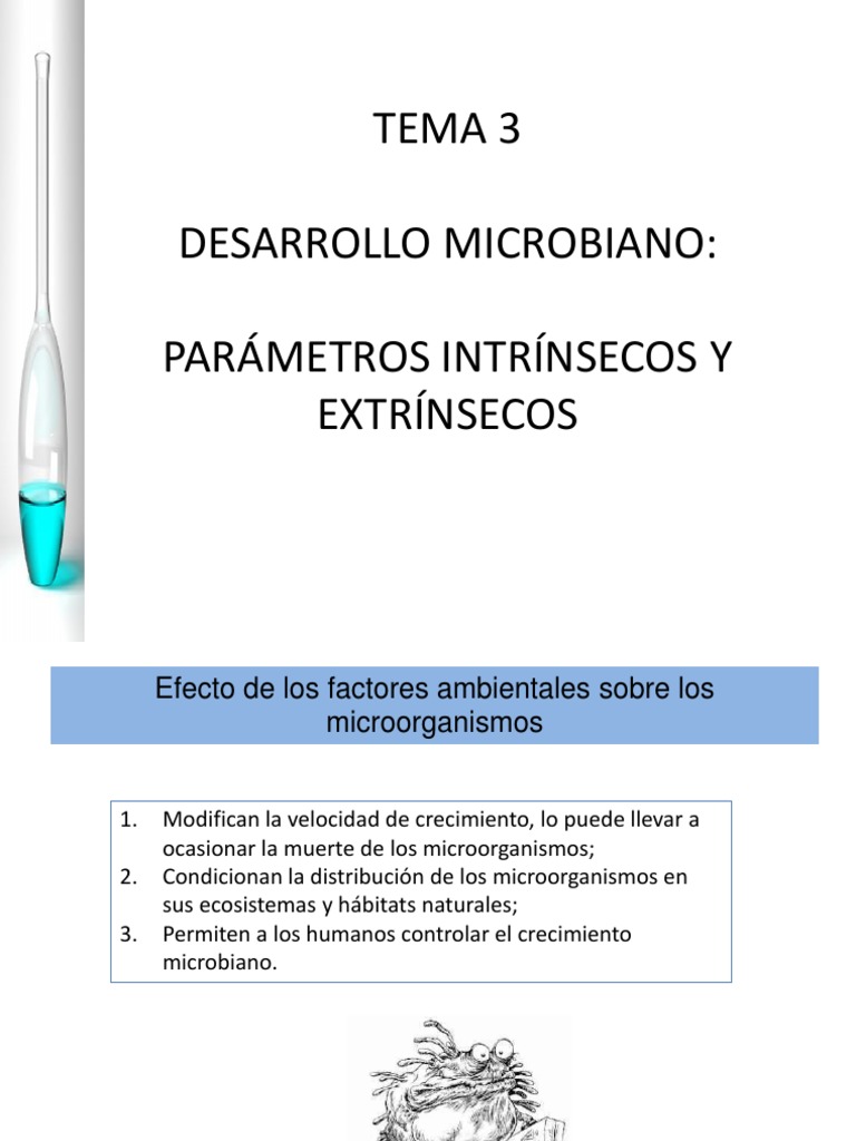 Desarrollo Microbiano | PDF | Agua | Las bacterias