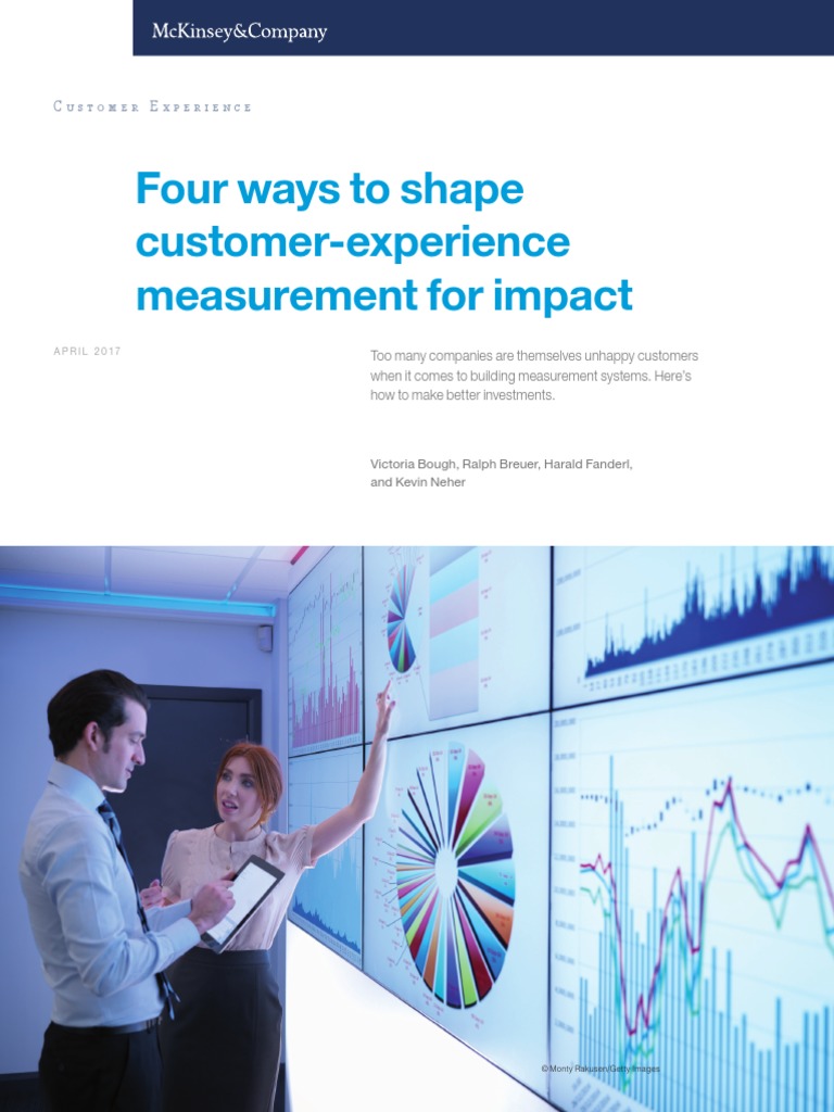 Four Ways To Shape Customer Experience Measurement For Impact | PDF ...