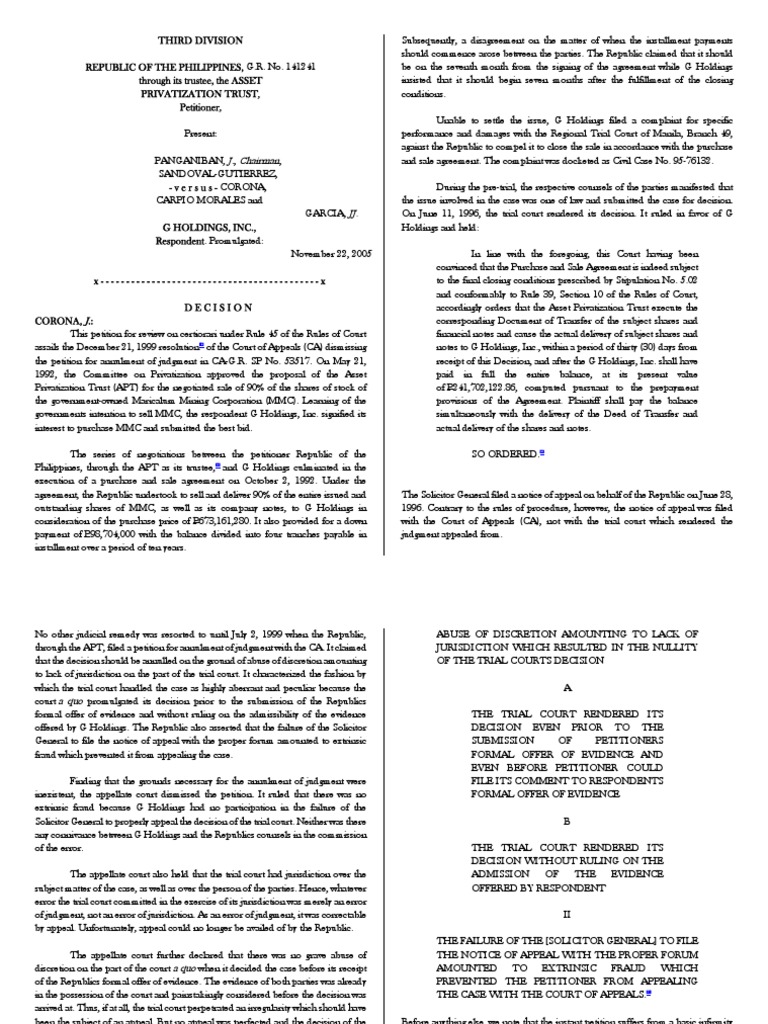 J Chairman | PDF | Judgment (Law) | Jurisdiction