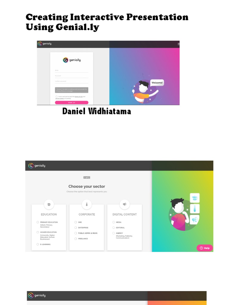 How To Make A Cool Presentation Using Genially | PDF