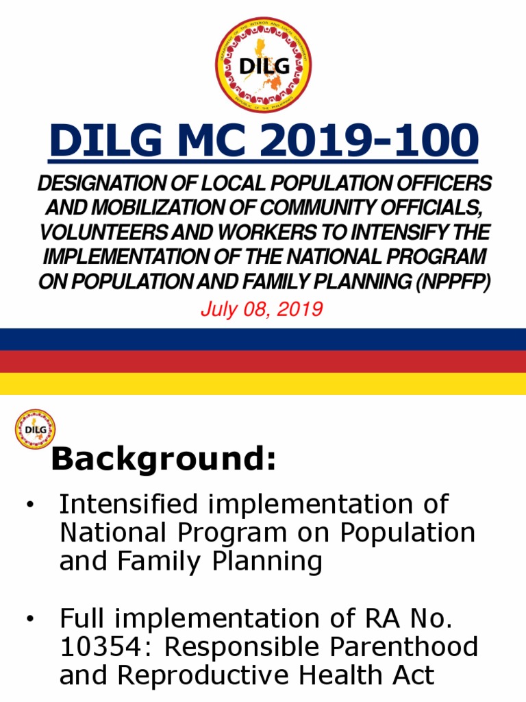 Local Population Officers for NPPFP | PDF