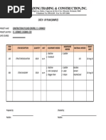Construction Catch-Up Plan Sample | PDF | Art Media | Building Materials