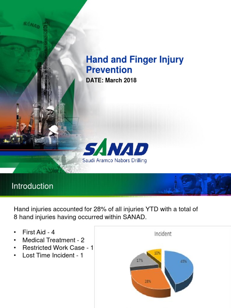 Hands and Fingers Injury Safety Awarness - March 2018 | PDF | Glove | Risk