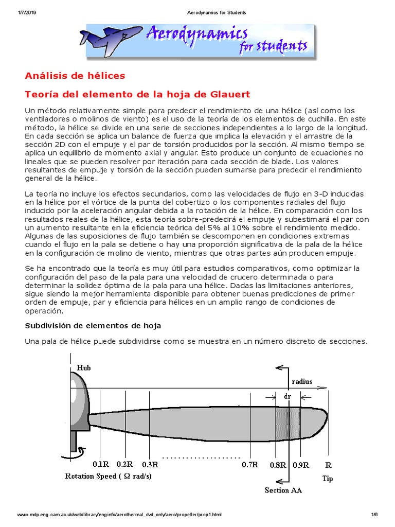 Aerodynamics For Students | PDF | Ecuaciones | Vector Euclidiano
