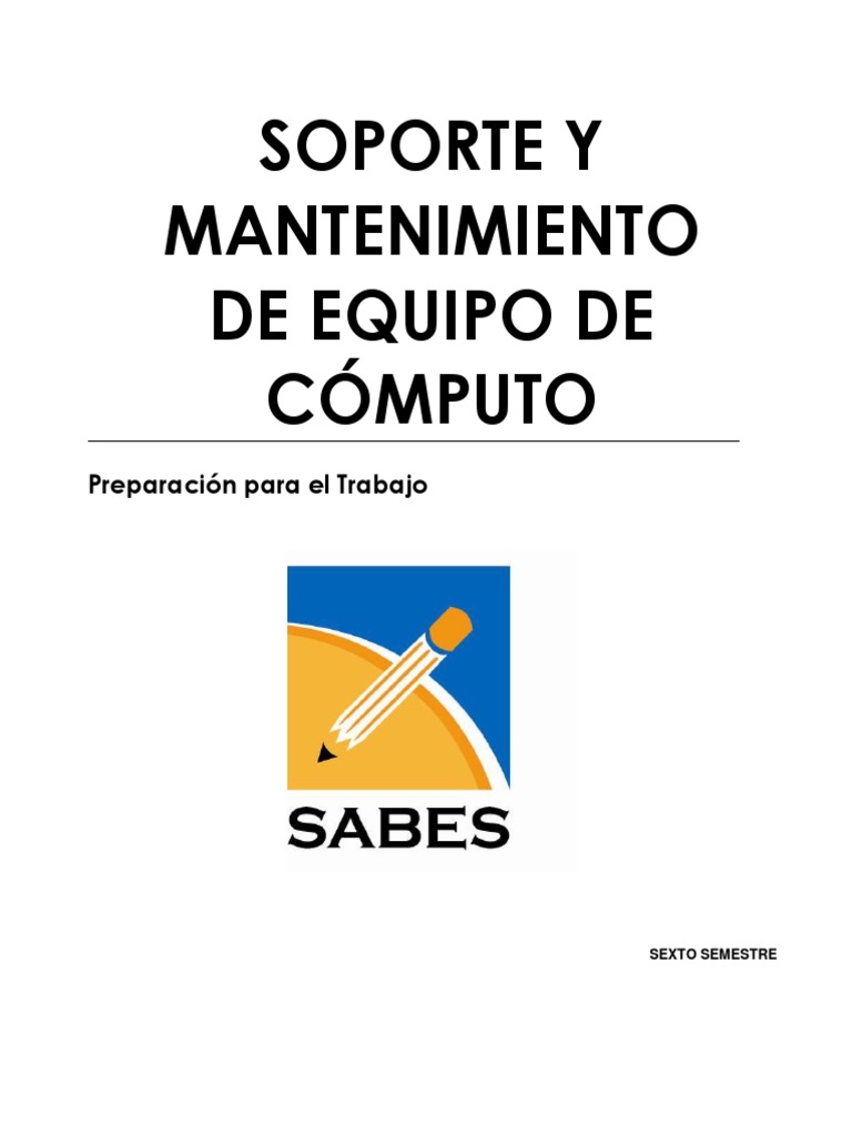 Soporte y Mantenimiento de Equipo de Computo | PDF | Red privada ...