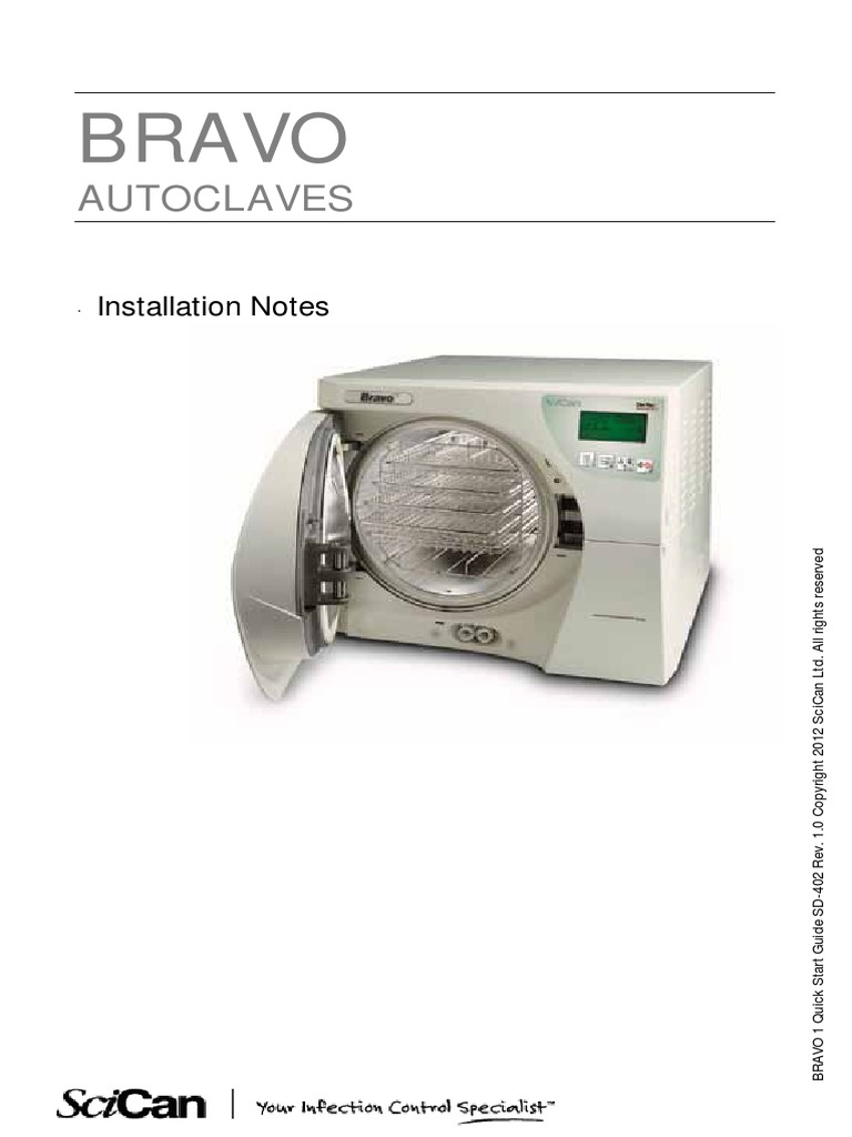Bravo - Installation | PDF | Syringe | Pipe (Fluid Conveyance)