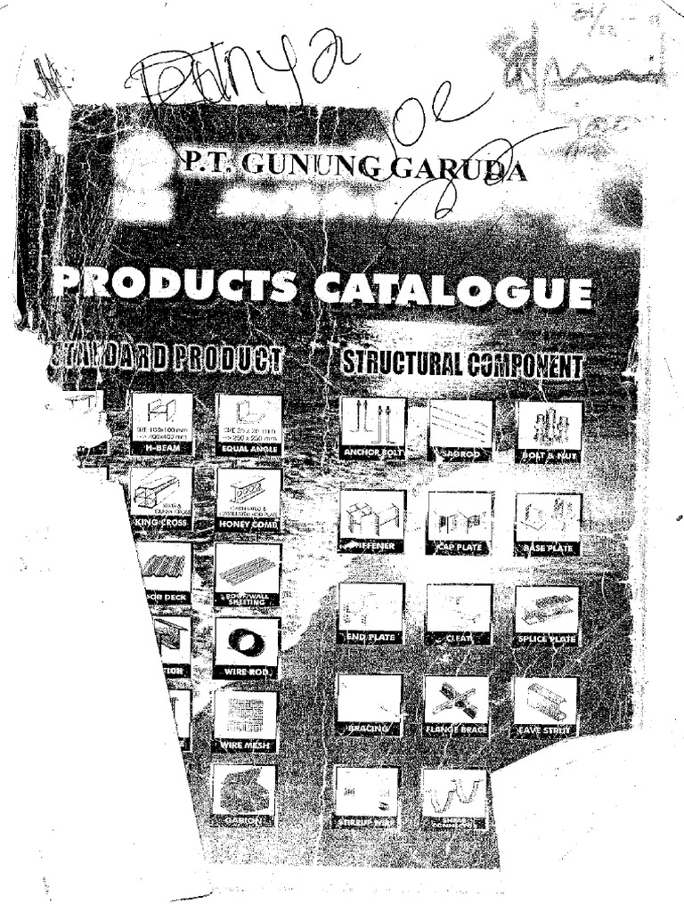 Katalog Baja Gunung Garuda PDF | PDF