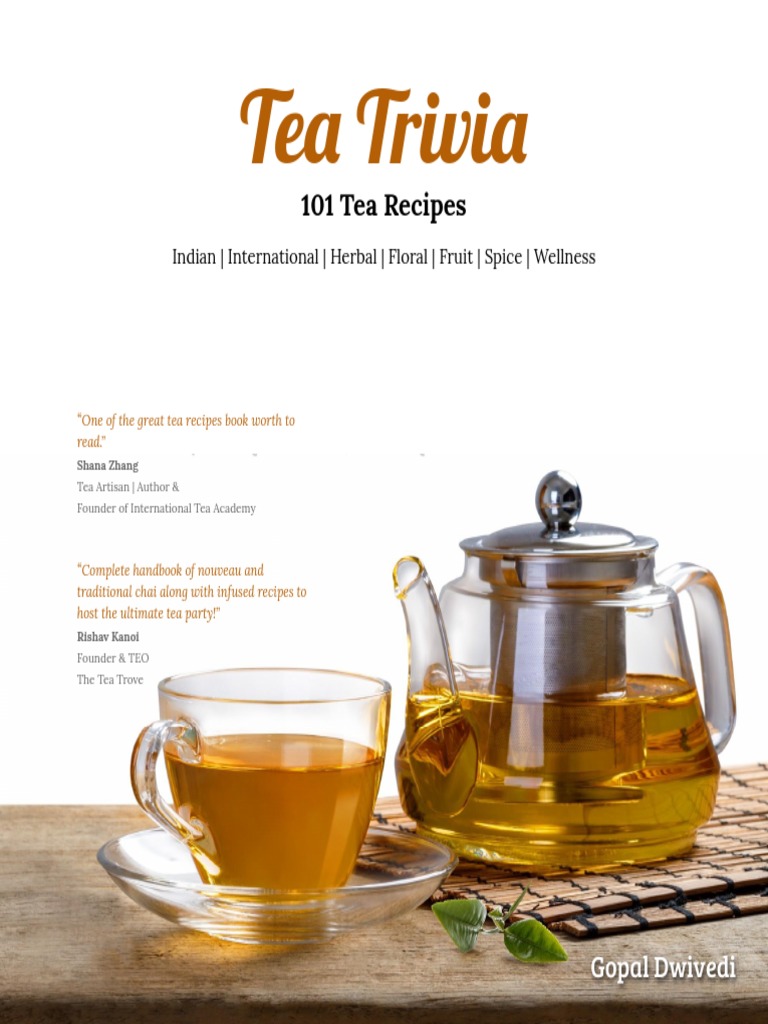 Tea Trivia - 101 Tea Recipies | PDF | Tea | Spice