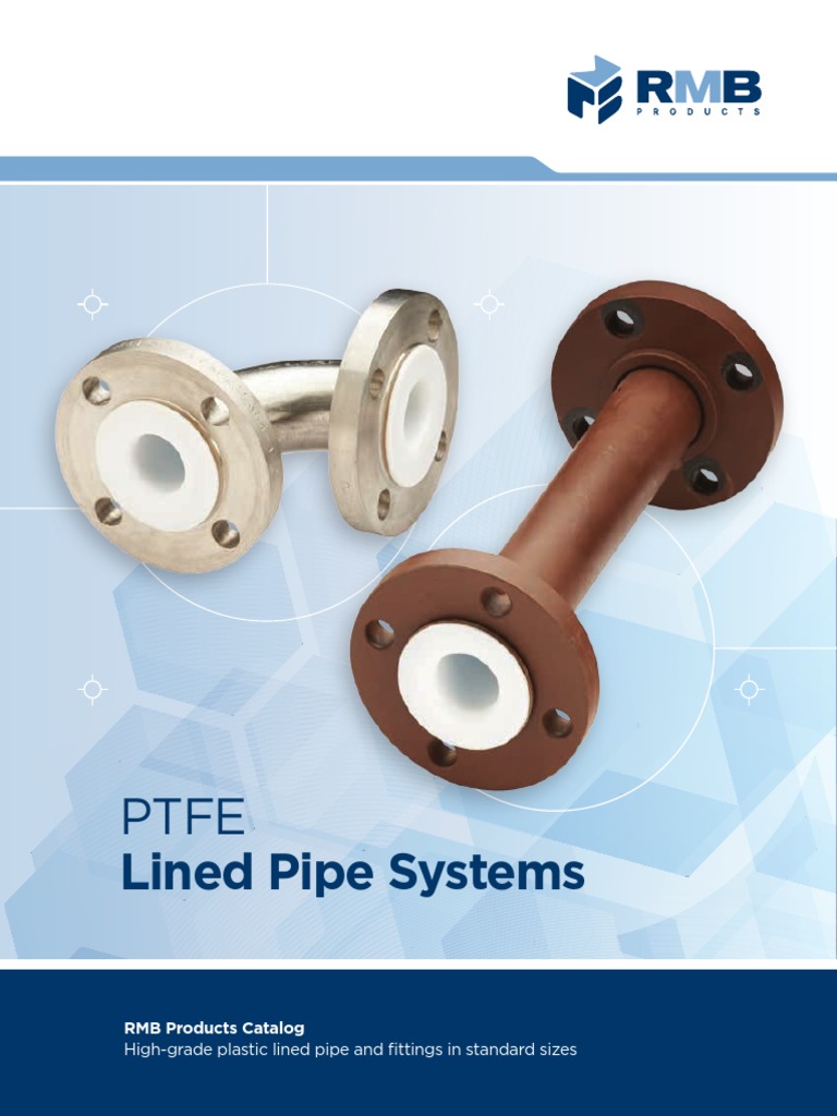 Lined Pipe Systems: RMB Products Catalog | Pipe (Fluid Conveyance ...