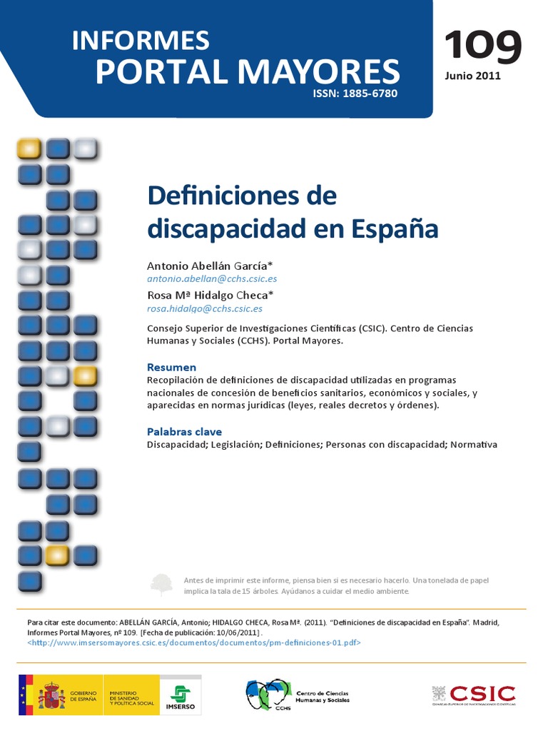 modelo nagi.pdf | Invalidez | Bienestar