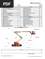 Manlift Daily Operator Checklist | PDF