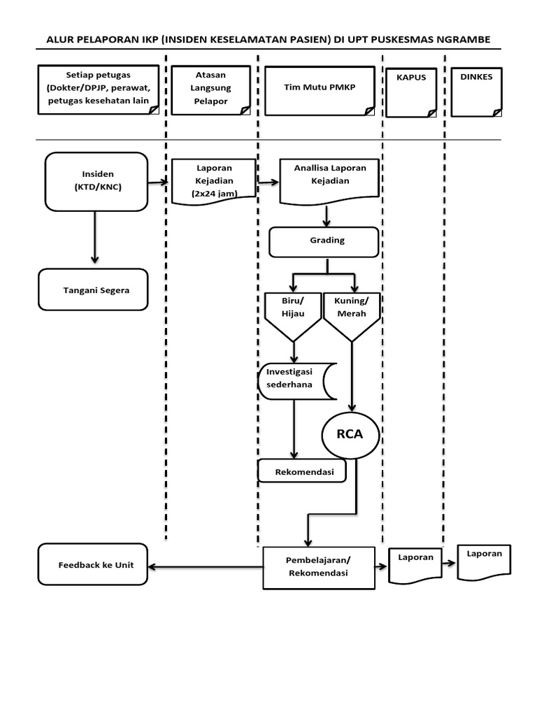 Alur Pelaporan Ikp | PDF