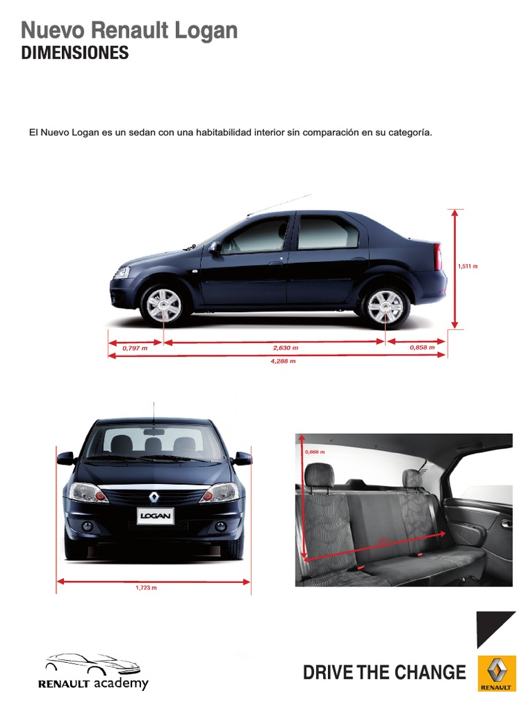 Dimensiones Logan | PDF