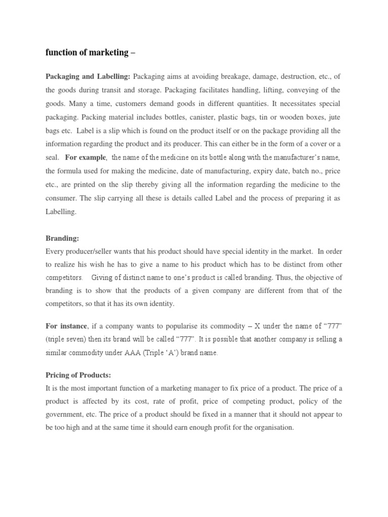 An Overview of Key Marketing Concepts Including the Marketing Mix ...