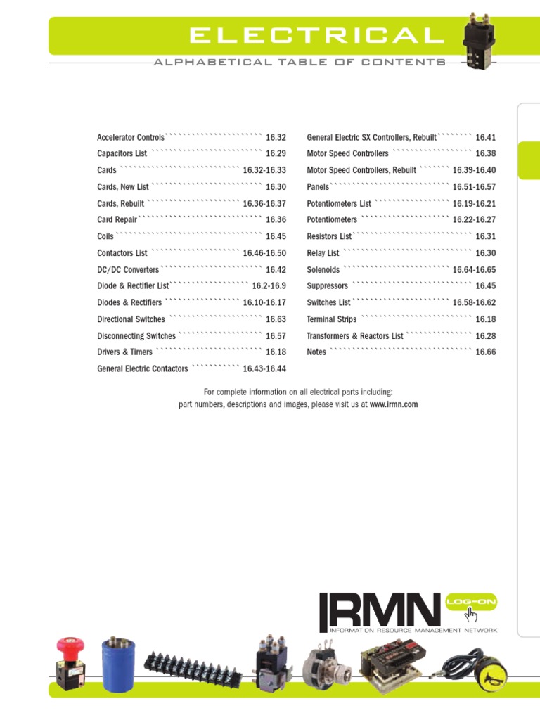 Manual de Partes IRMN | PDF | Rectifier | Diode