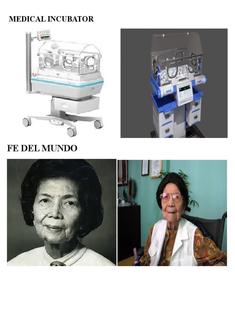 Fe Del Mundo: Medical Incubator | PDF