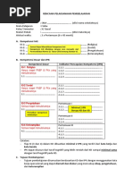 Contoh Format Rencana Pembelajaran - RPP 2025 | PDF