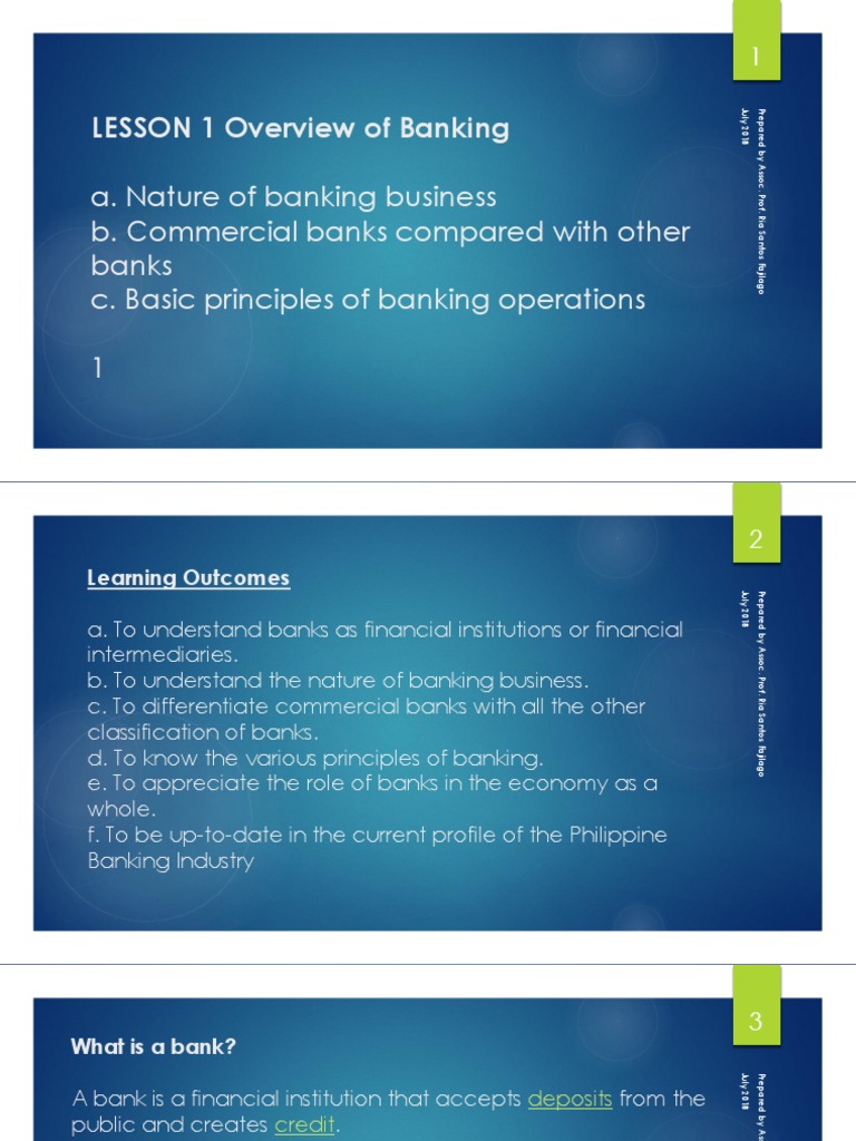 Bank Management Lec 1 FB PDF | PDF | Financial Intermediary | Deposit ...